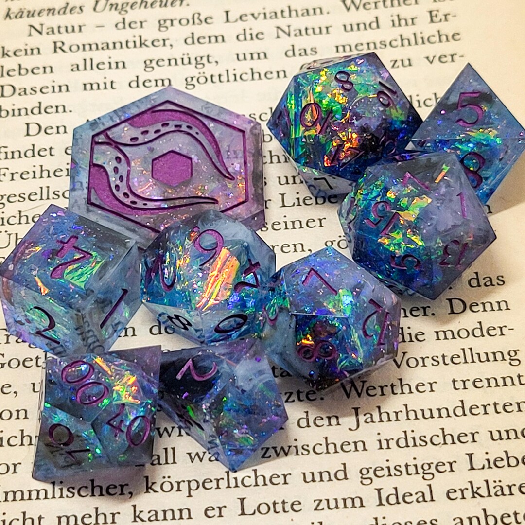 Sorcerous Burst Dice - Handmade Sharpedged Dice - Etsy