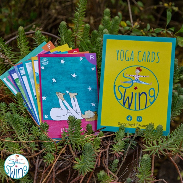 Yoga Cards for Kids - Etsy