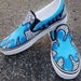Custom Drip/splatter Vans - Etsy