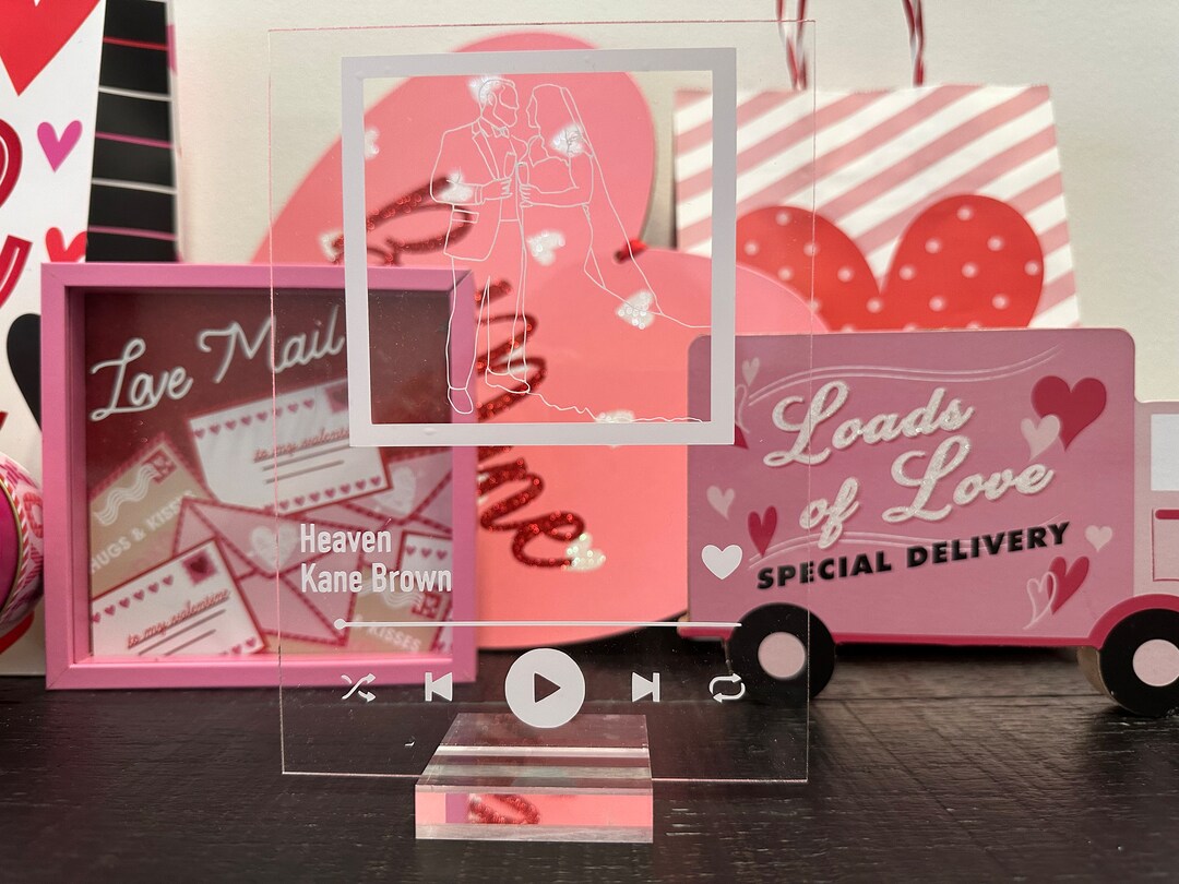 Spotify Song Acrylic Plaque - Etsy