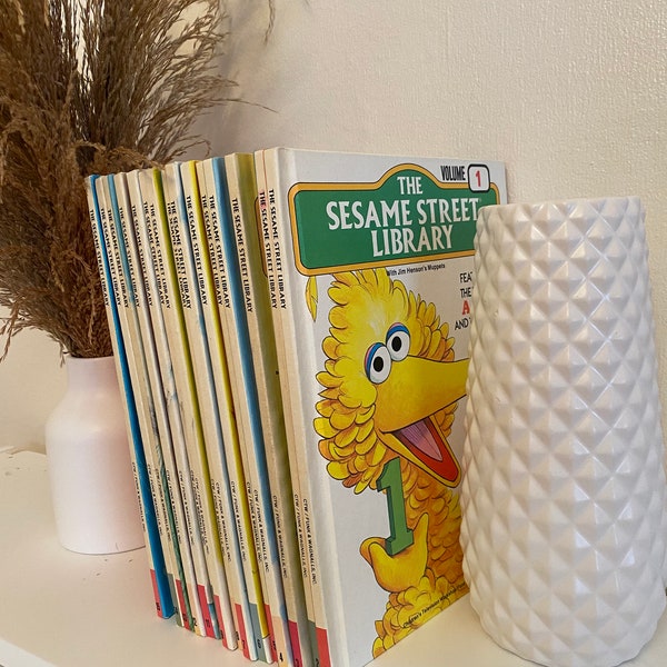 Sesame Street Book Collection Set - Etsy