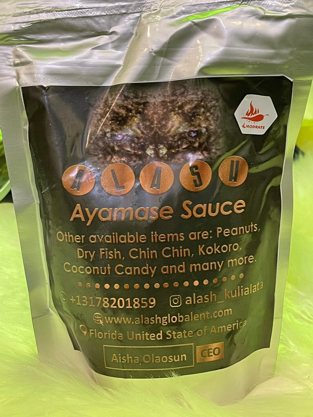 Ready to Eat Ayamase Sauce 500gcooked With Palm Oil and Iru - Etsy