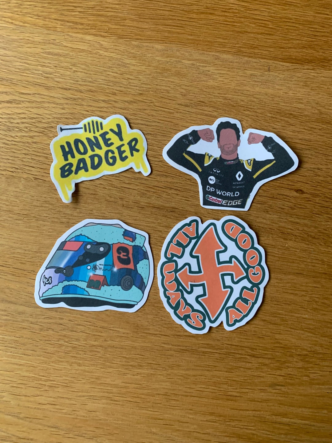 Daniel Ricciardo Stickers - Etsy