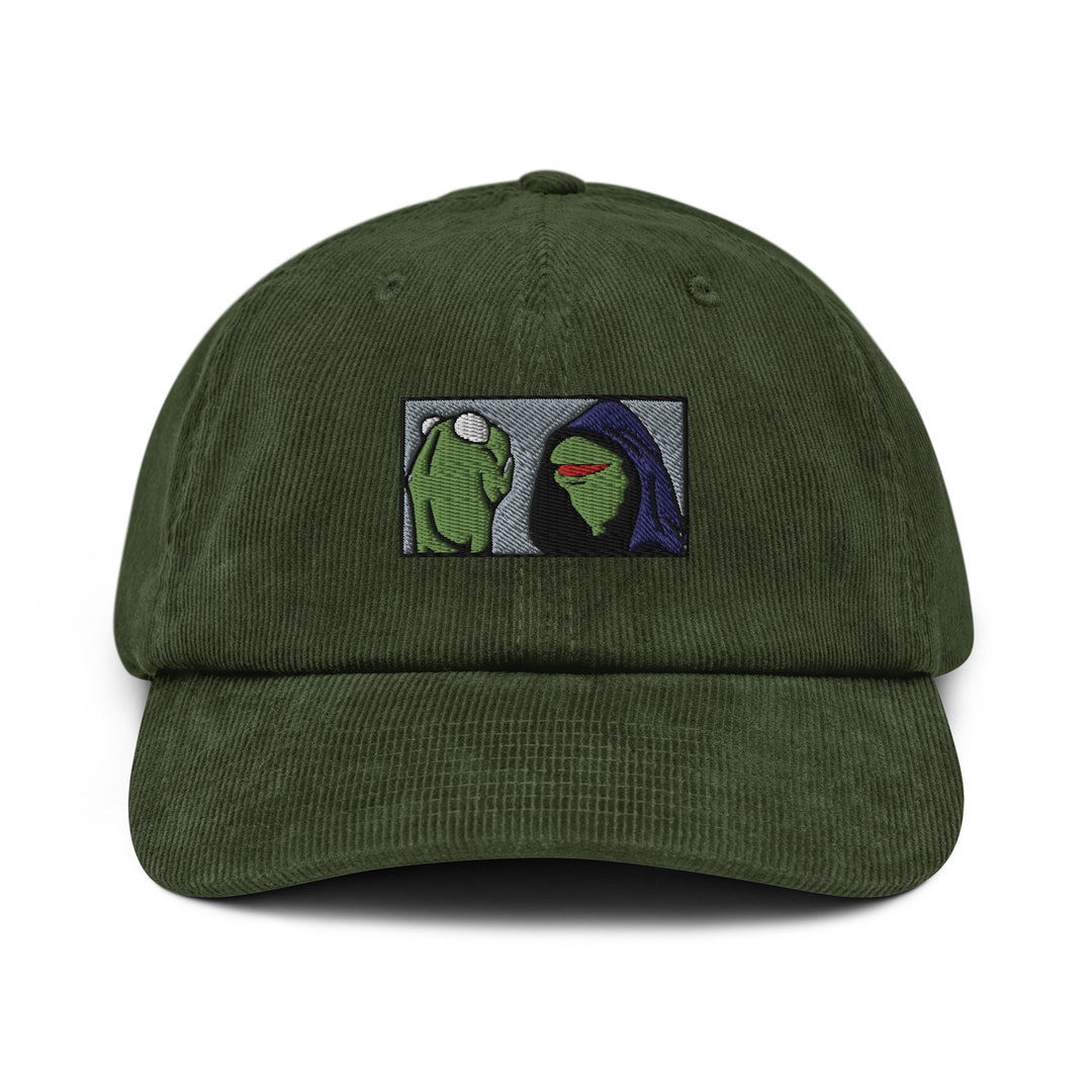 Kermit the Frog Hat, Evil Kermit Hat, Kermit Meme Funny Hat, Funny Meme ...