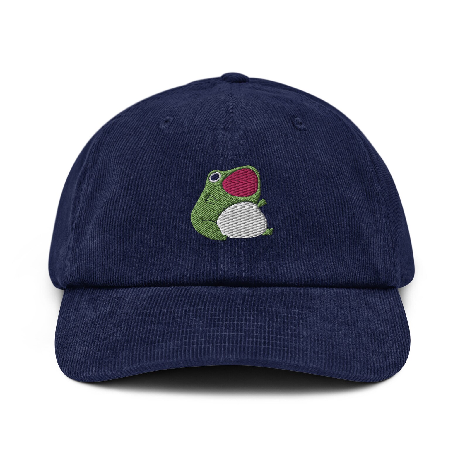 Frog With Mouth Open Dad Hat, Screaming Frog Kawaii, Funny Kawaii Hat ...