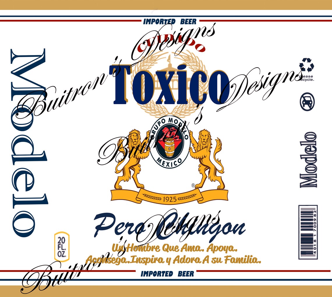 Modelo Toxico Tumbler Sublimation Design / Modelo Toxico Tumbler ...