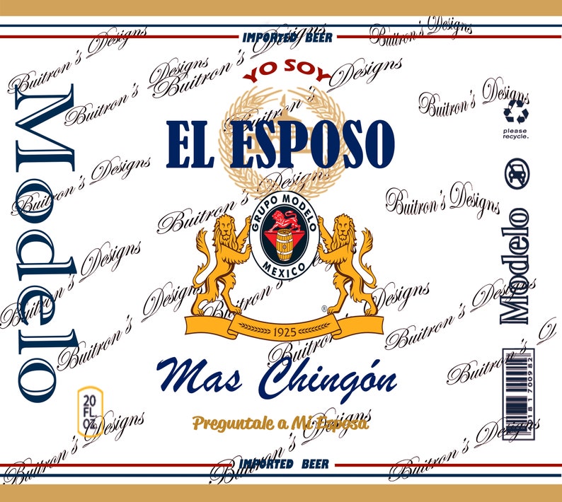 El Esposo Mas Chingon Modelo Png - Etsy