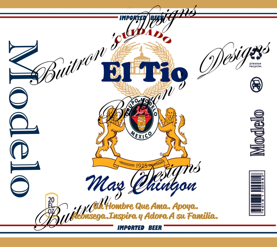 Modelo El Tio Tumbler Sublimation Design / Modelo El Tio Tumbler ...