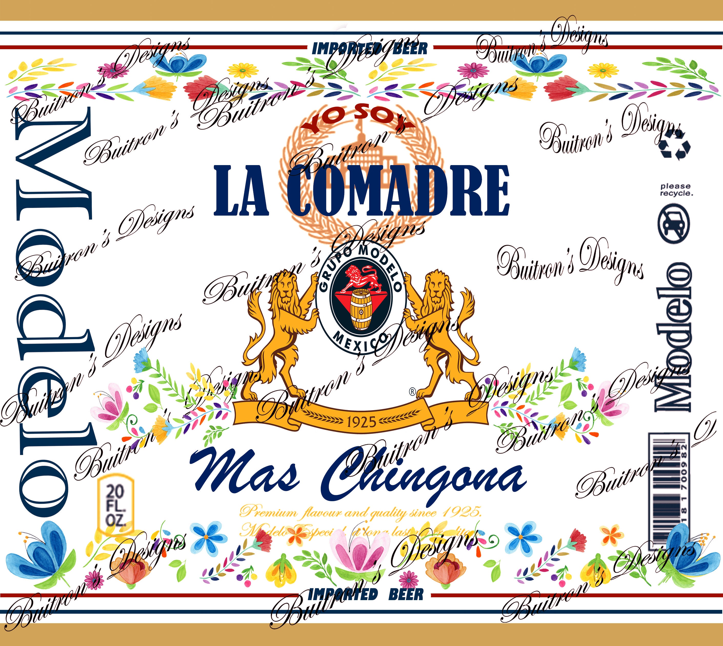 LA COMADRE PNG - Etsy