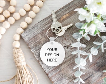 Customizable Sublimation Keychains || Personalized Keychain || Logo ...