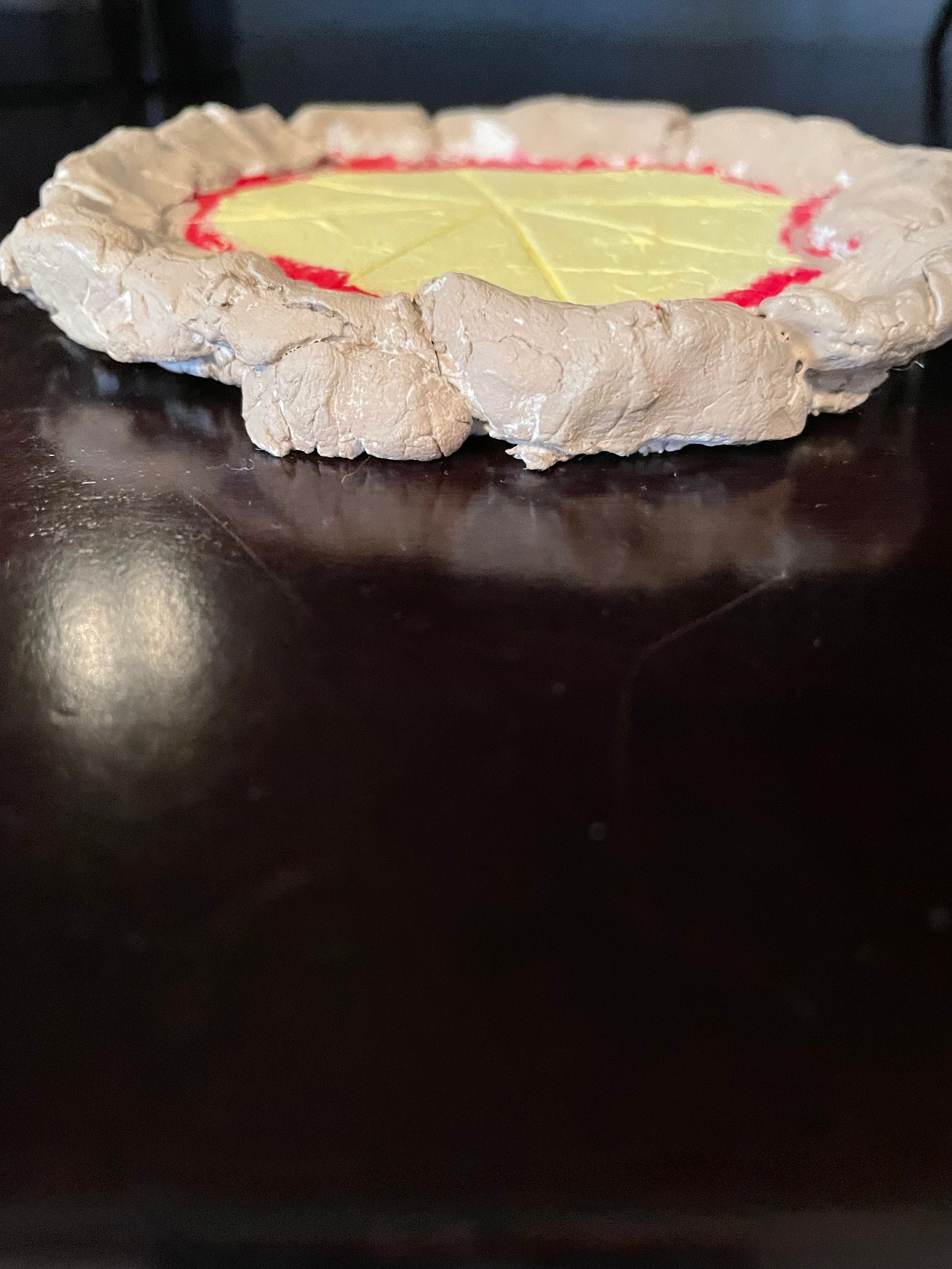 Clay Cheese Pizza - 4 Inch - Etsy