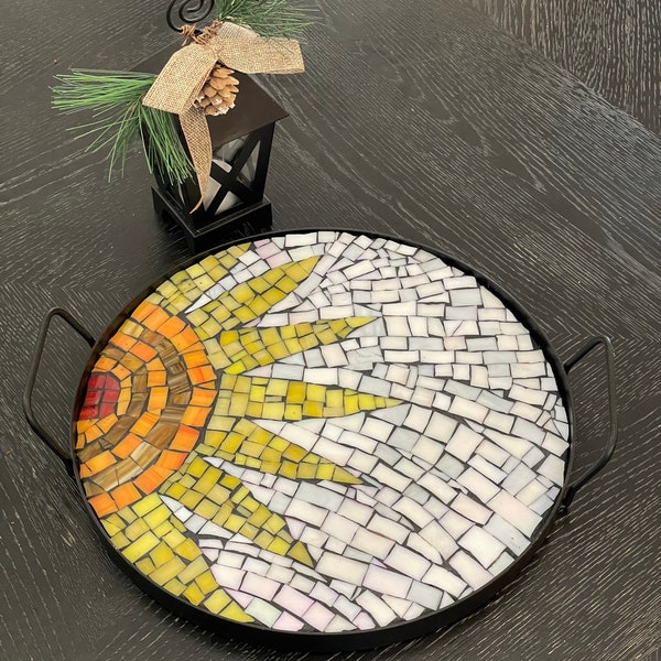 Mosaic Tray - Etsy