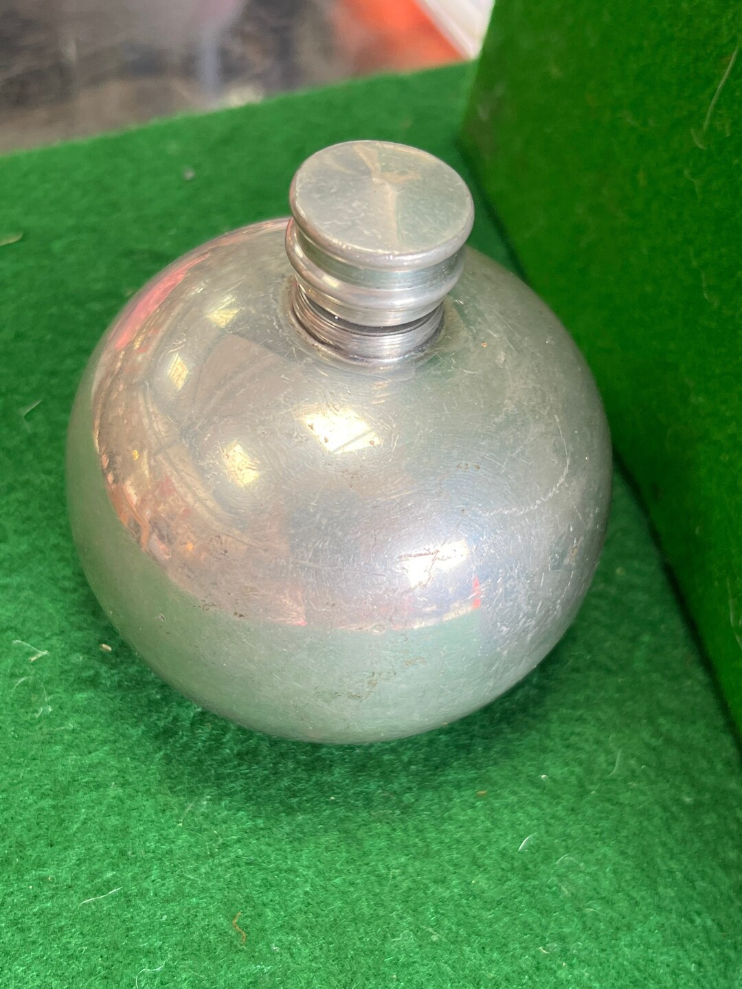 Sheffield Pewterware Flask - Etsy