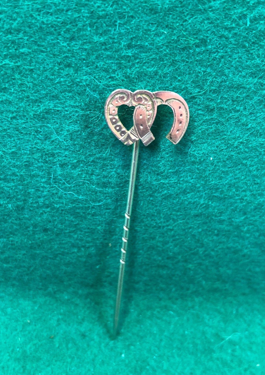 9CT Gold Stock Pin - Etsy