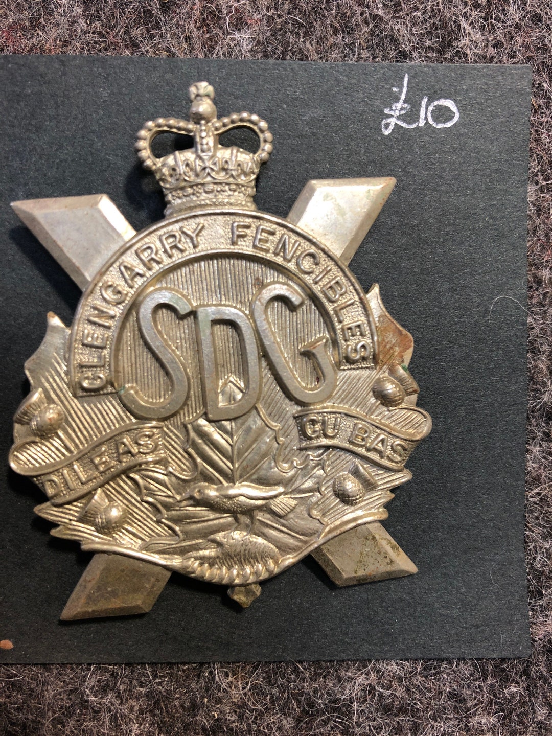 Glengary Fencibles Cap Badge - Etsy