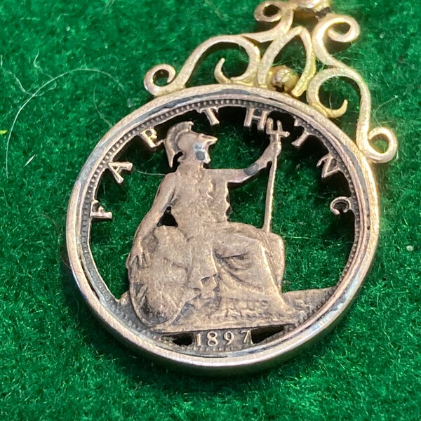 Hand Cut Coin - Etsy