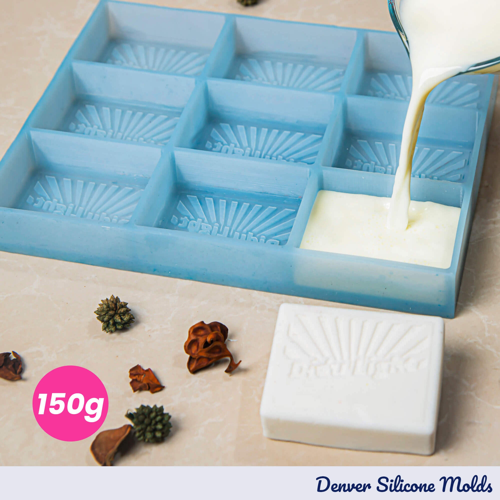 Custom Soap Mold 3.23" Rectangular Shape | Personalize With Your Logo ...