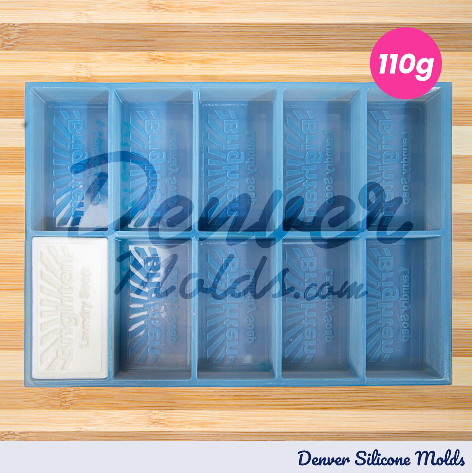 Custom Soap Mold 3.43 Rectangular Shape Personalize With Your Logo or ...