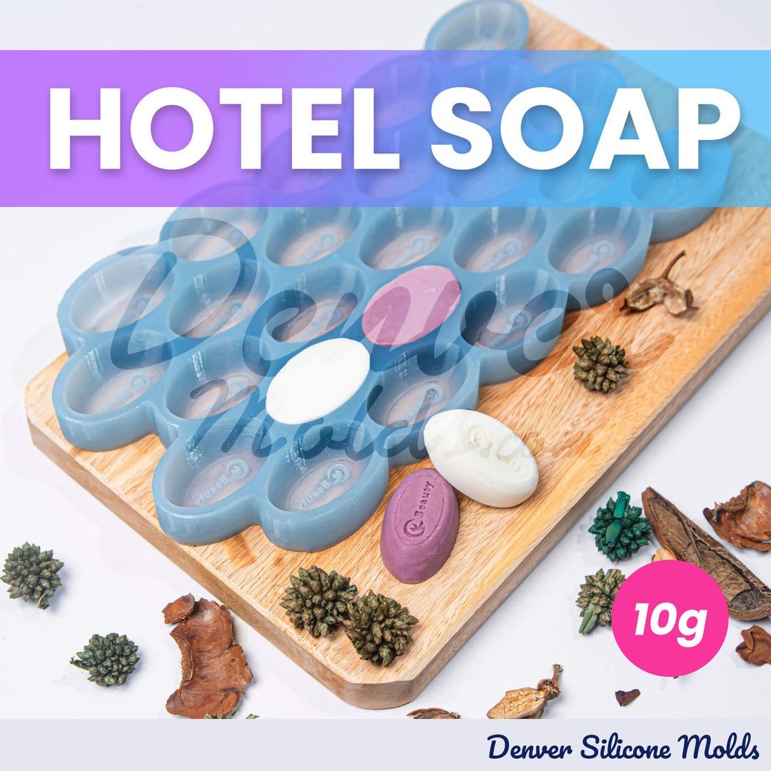 Custom Hotel Soap Mold 1.5" Oval Shape | Personalize With Your Logo or ...