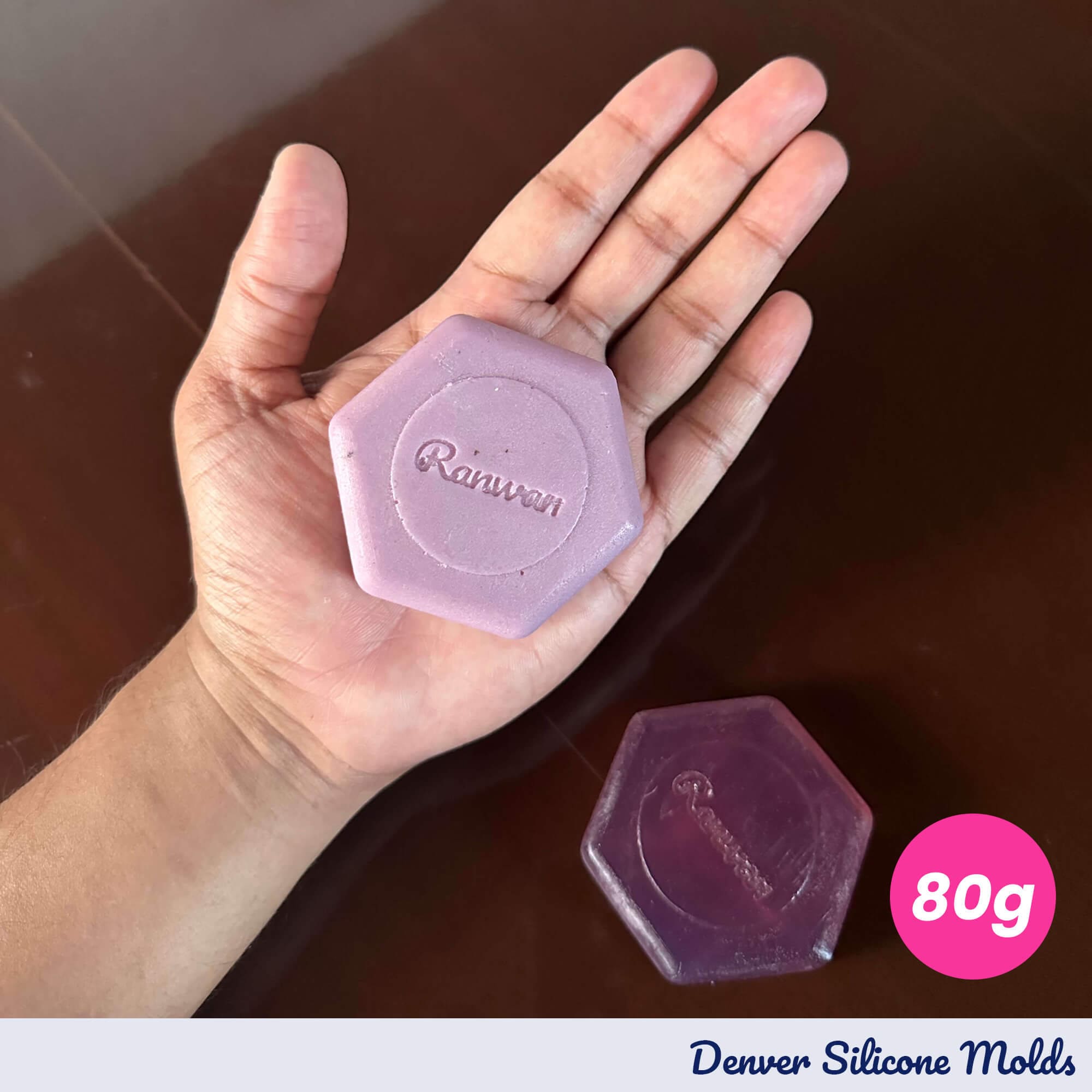 Custom Soap Mold 2.76" Hexagon Shape | Personalize With Your Logo or ...