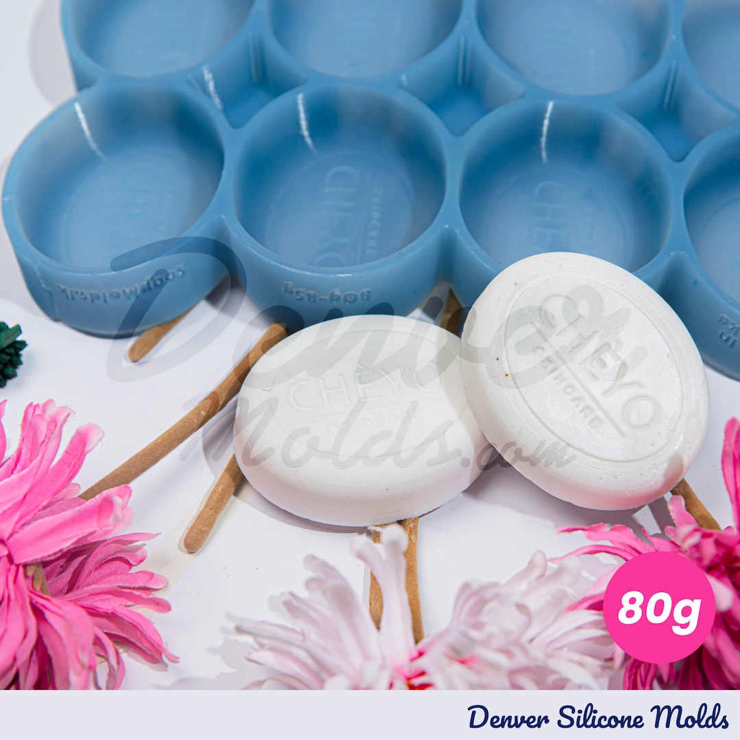 Custom Soap Mold 3" Oval Shape | Personalize With Your Logo or Text ...