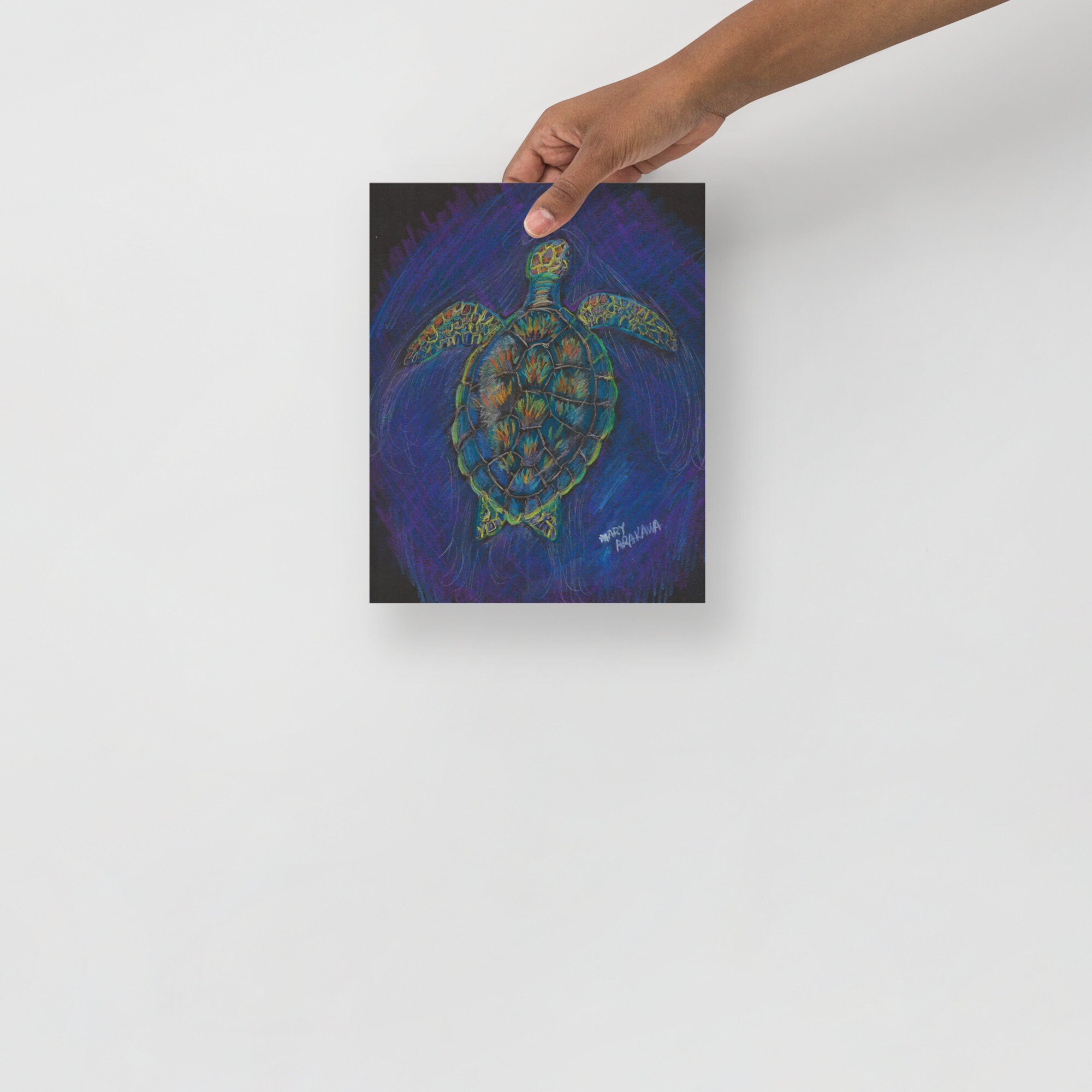 Turtle of Life Poster - Etsy