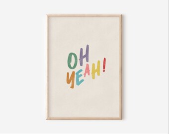 Oh Yeah - Etsy