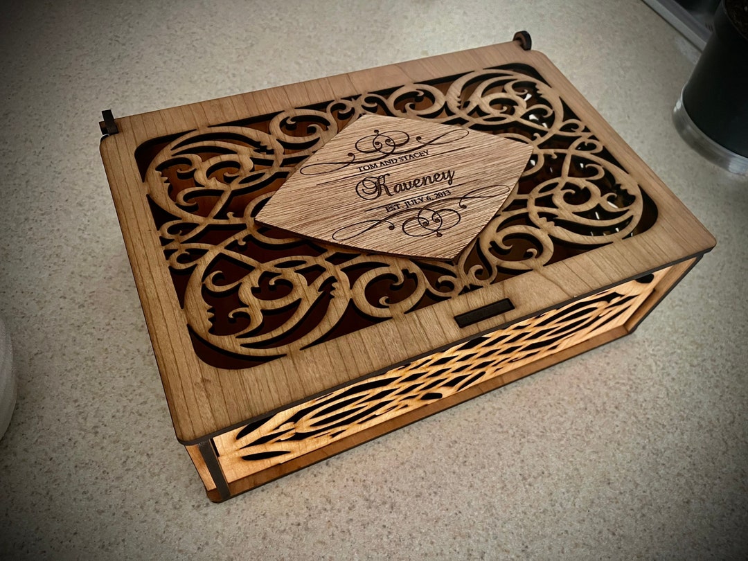 Personalized Decorative Keepsake Box - Etsy