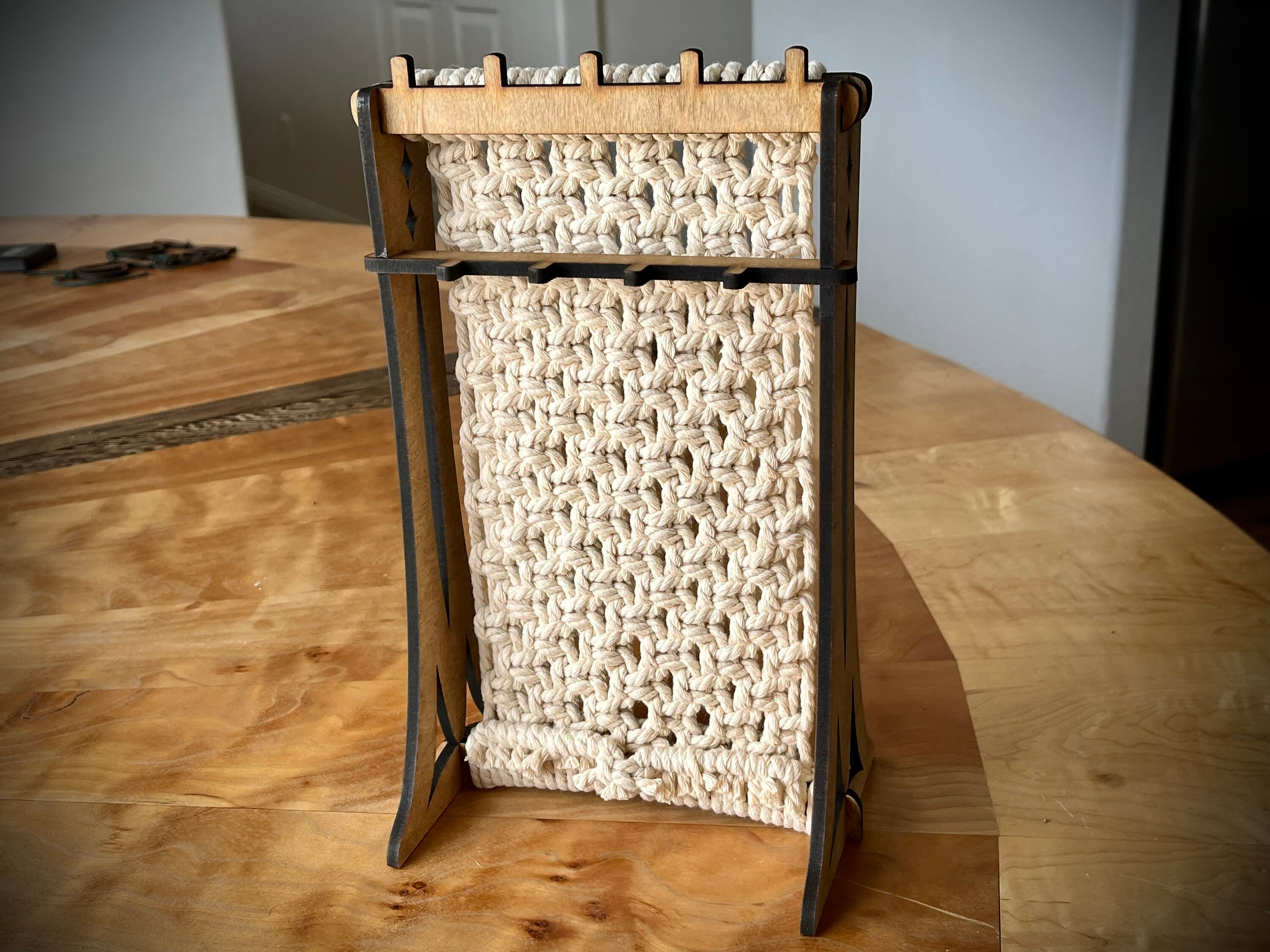 Macrame Necklace Holder Stand - Etsy