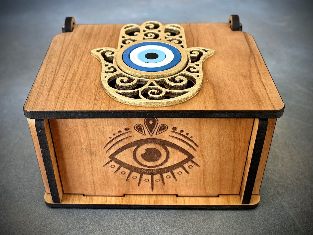 Decorative Evil Eye Trinket Box - Etsy