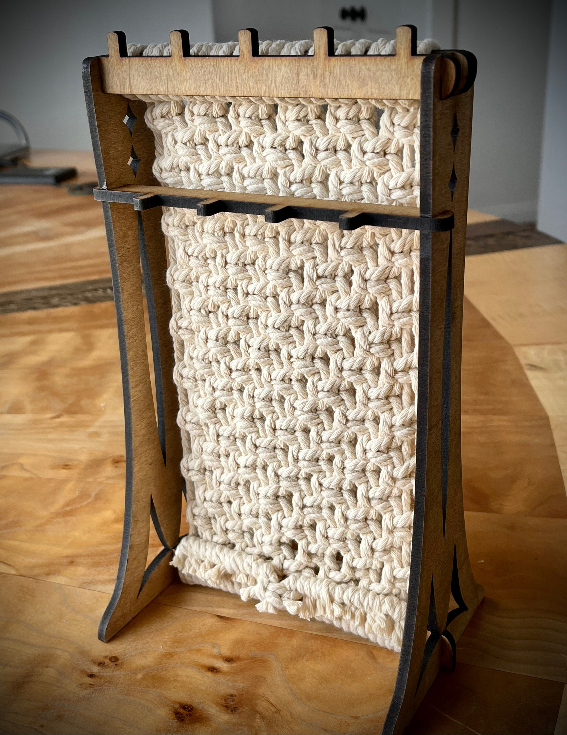 Macrame Necklace Holder Stand - Etsy