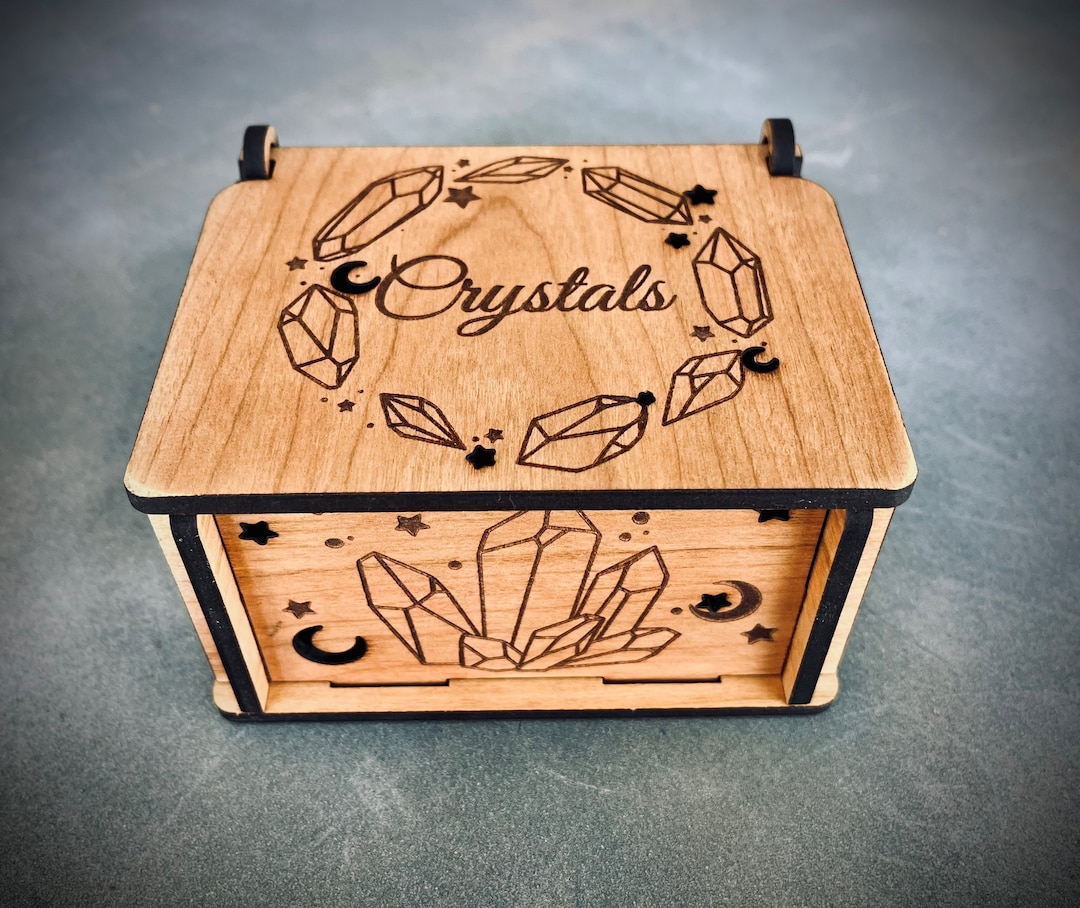 Decorative Crystal Storage and Keepsake Box - 5x4x3 Inches - Etsy