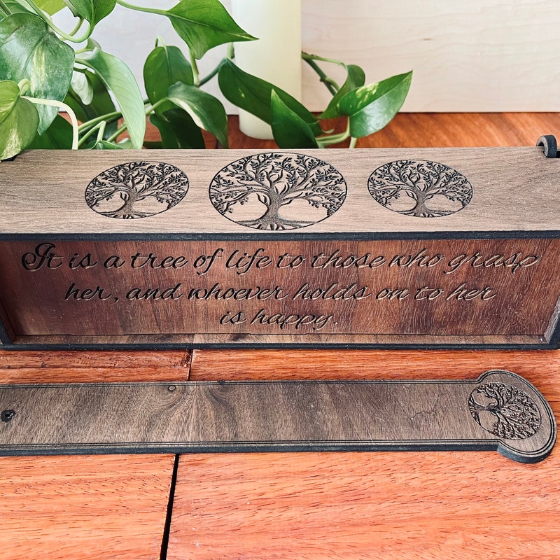 Tree of Life Wood Box - Etsy