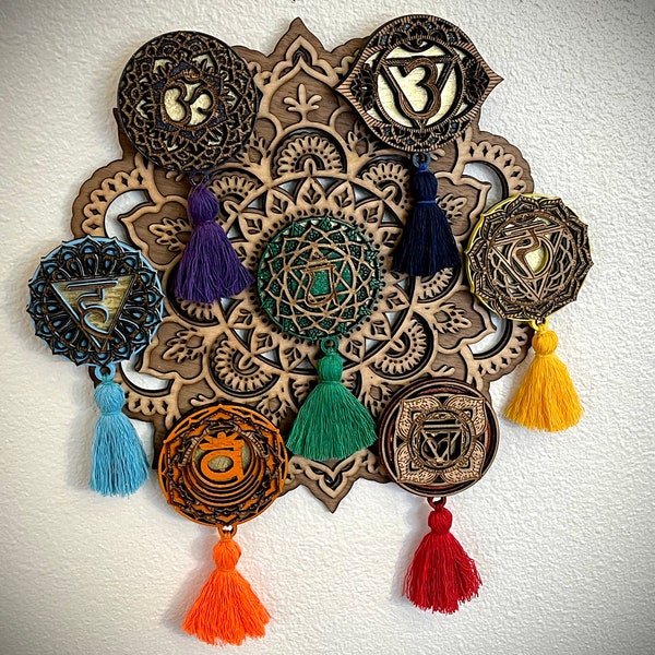 Chakra Wall Art - Etsy