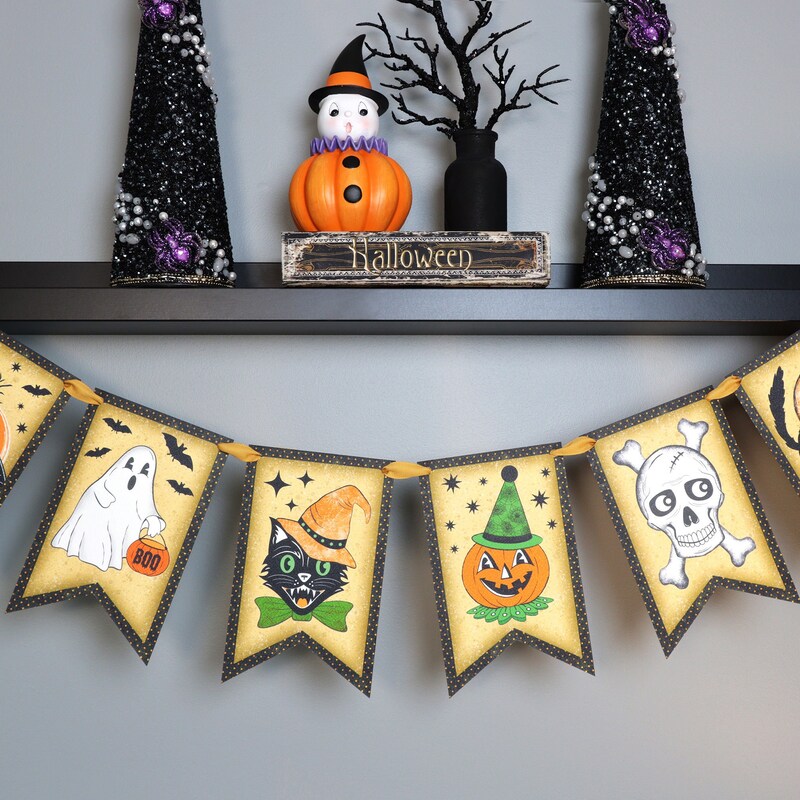 Halloween Bunting - Etsy