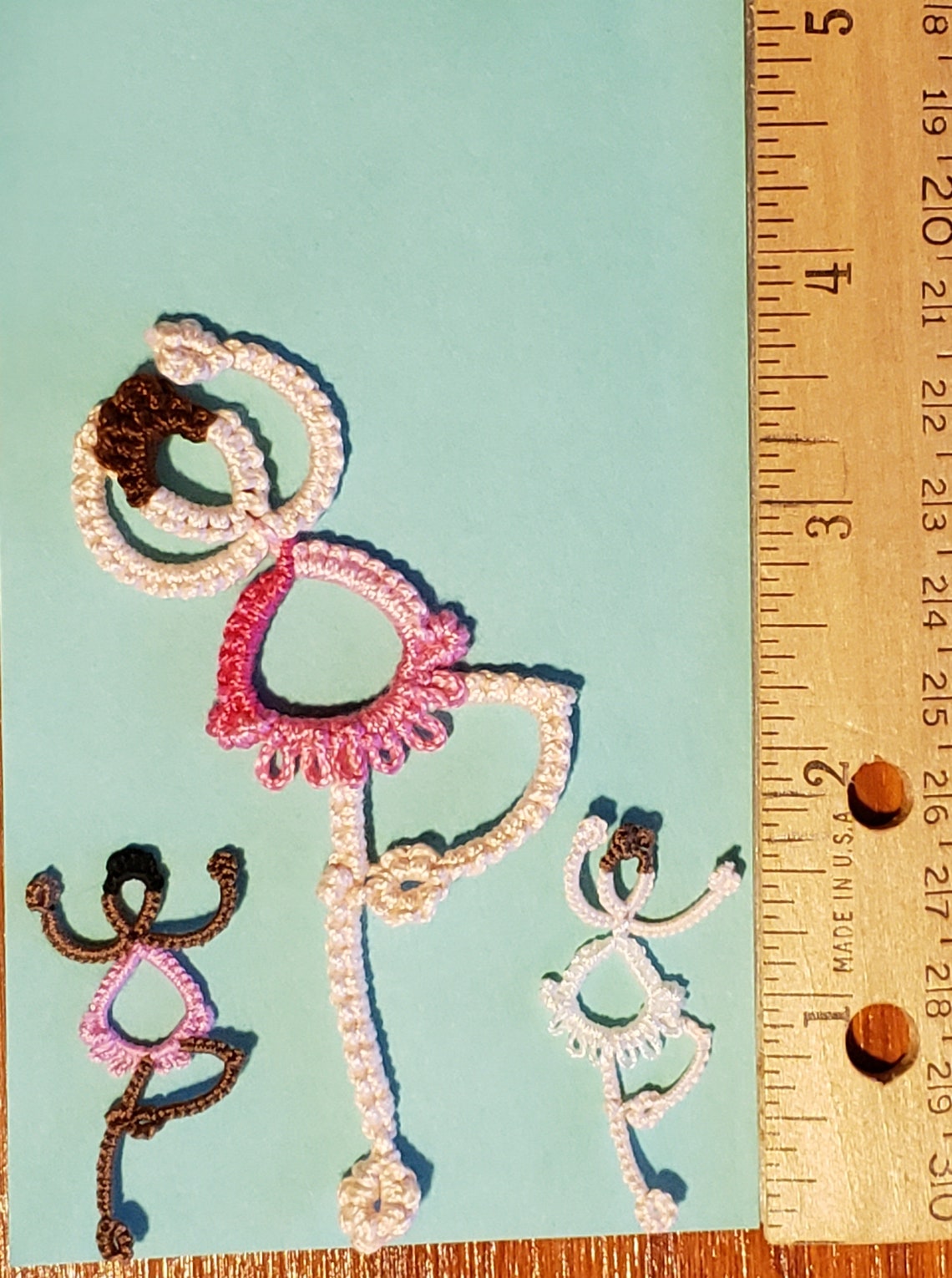 Ballerina PDF Tatting Pattern and Unlisted Video Pattern Tutorial - Etsy