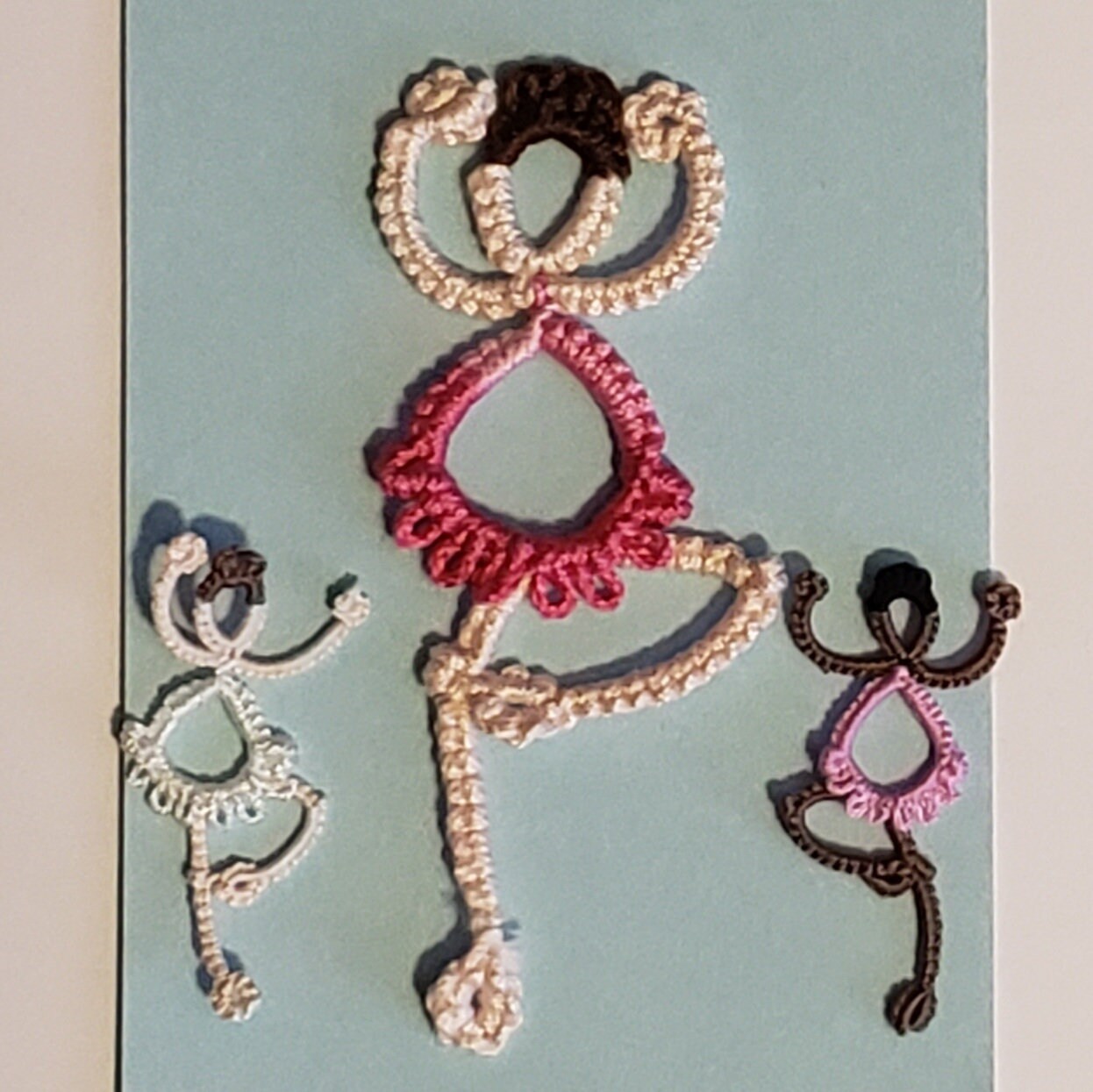 Ballerina PDF Tatting Pattern and Unlisted Video Pattern Tutorial - Etsy