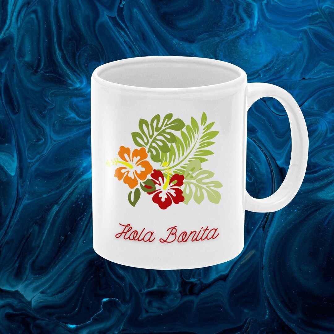 Hola Bonita Pretty Coffee Mugs for Women | Best Friends Gift Mug | - Etsy