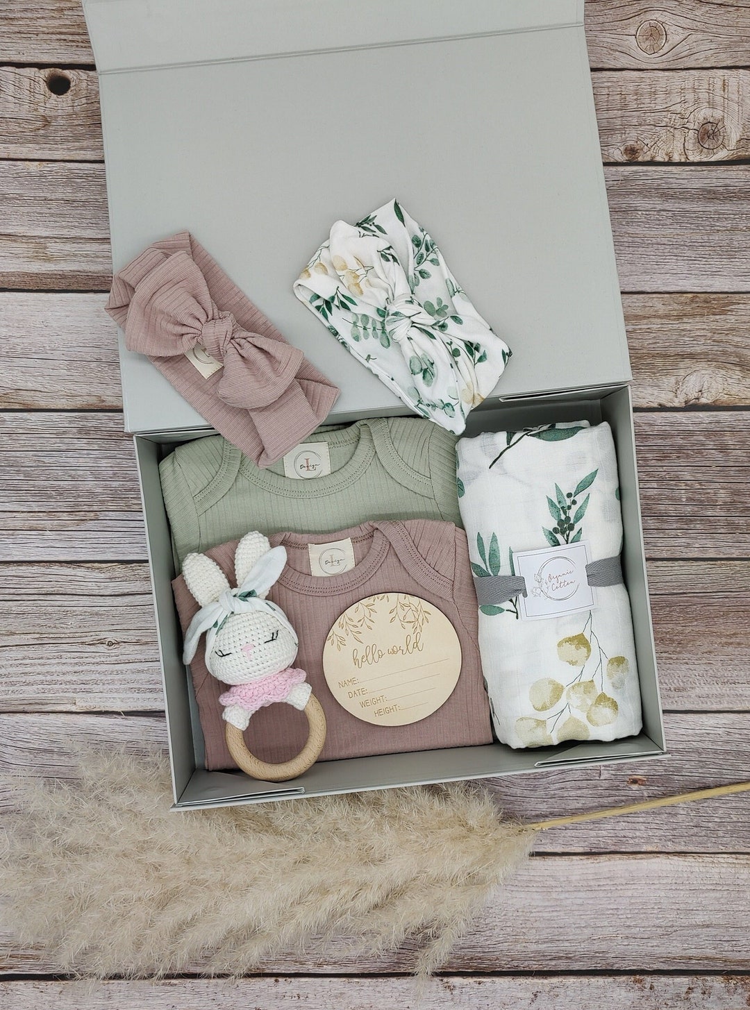 Personalized Gift Box for Birth, Baby, Gift Set, Birth, Gift, Girl ...