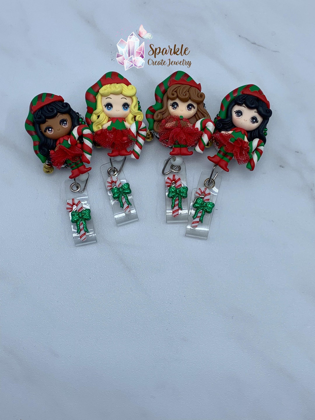 Elf Girl Badge Reel, Nurse Gift, Medical Badge Reel, Clinic Badge Reel ...