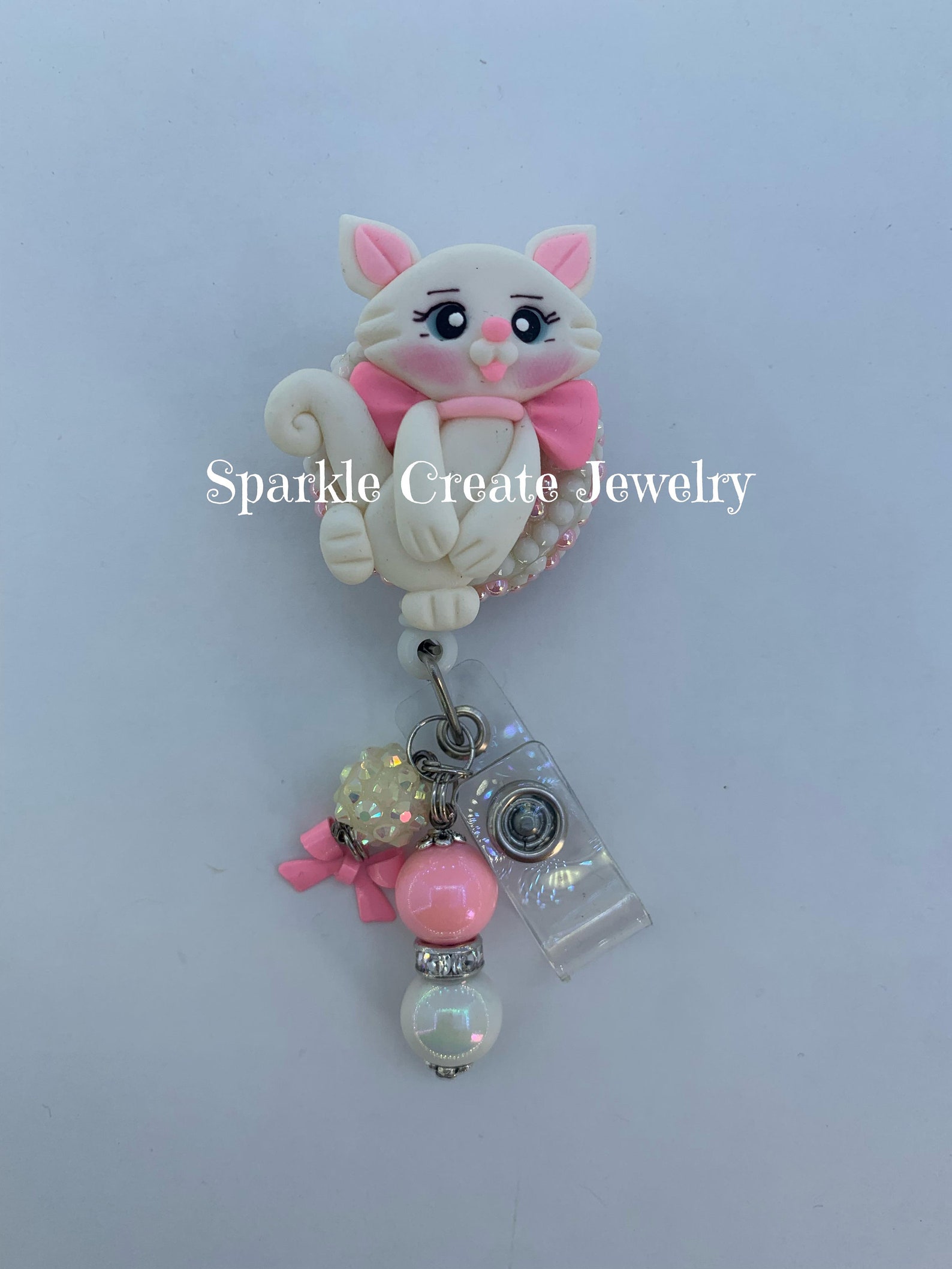 Kitty Badge Reel, Nurse Gift, Funny Badge Reel, Medical Badge Reel ...