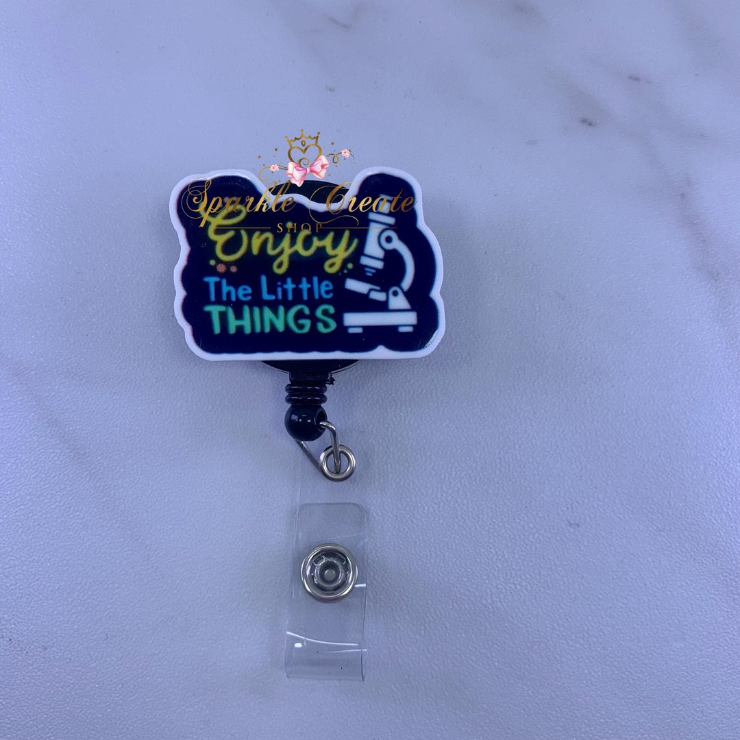 Badge Reel|science Badge Reel|lab Badge Holder|tech Gift|scrubs ...