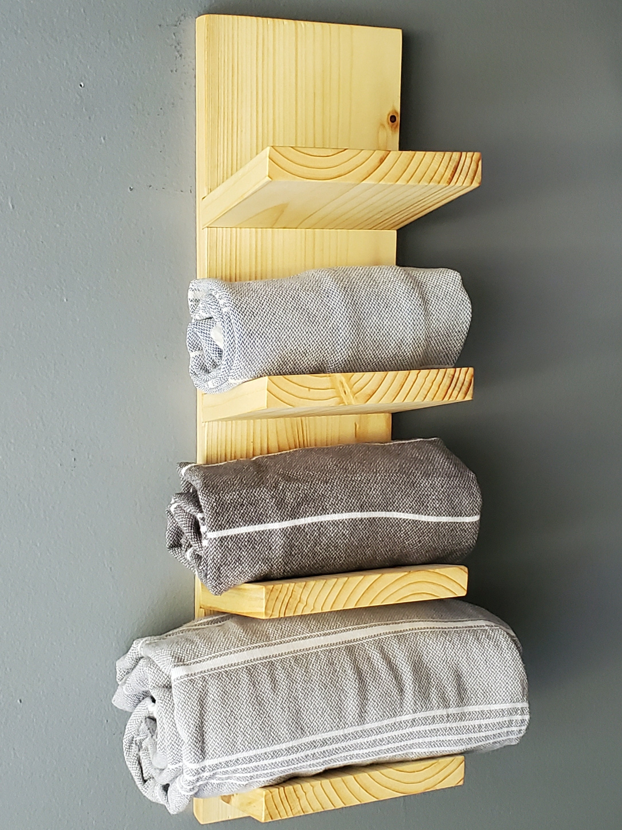 Sauna Towel Rack old Country Style Straight Edges: Farm House, Bathroom ...