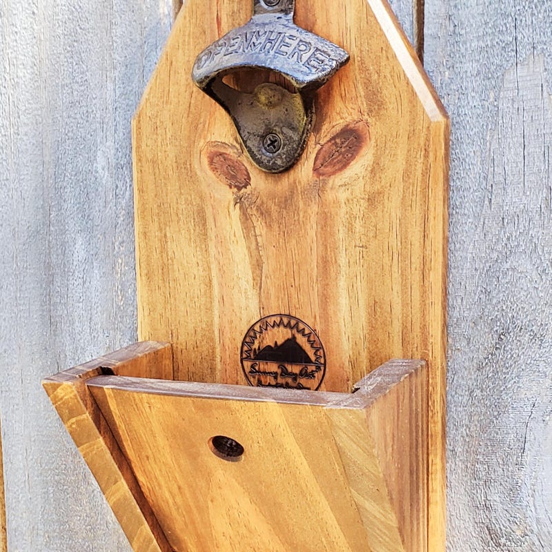 Rustic Bottle Opener - Etsy