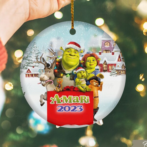 Shrek 2022 Ornament - Etsy
