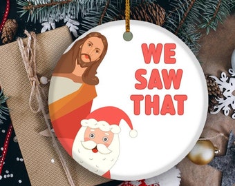 I Saw That Ornament - Etsy