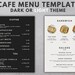 Editable Digital Cafe Menu Template | Canva File | Customizable ...