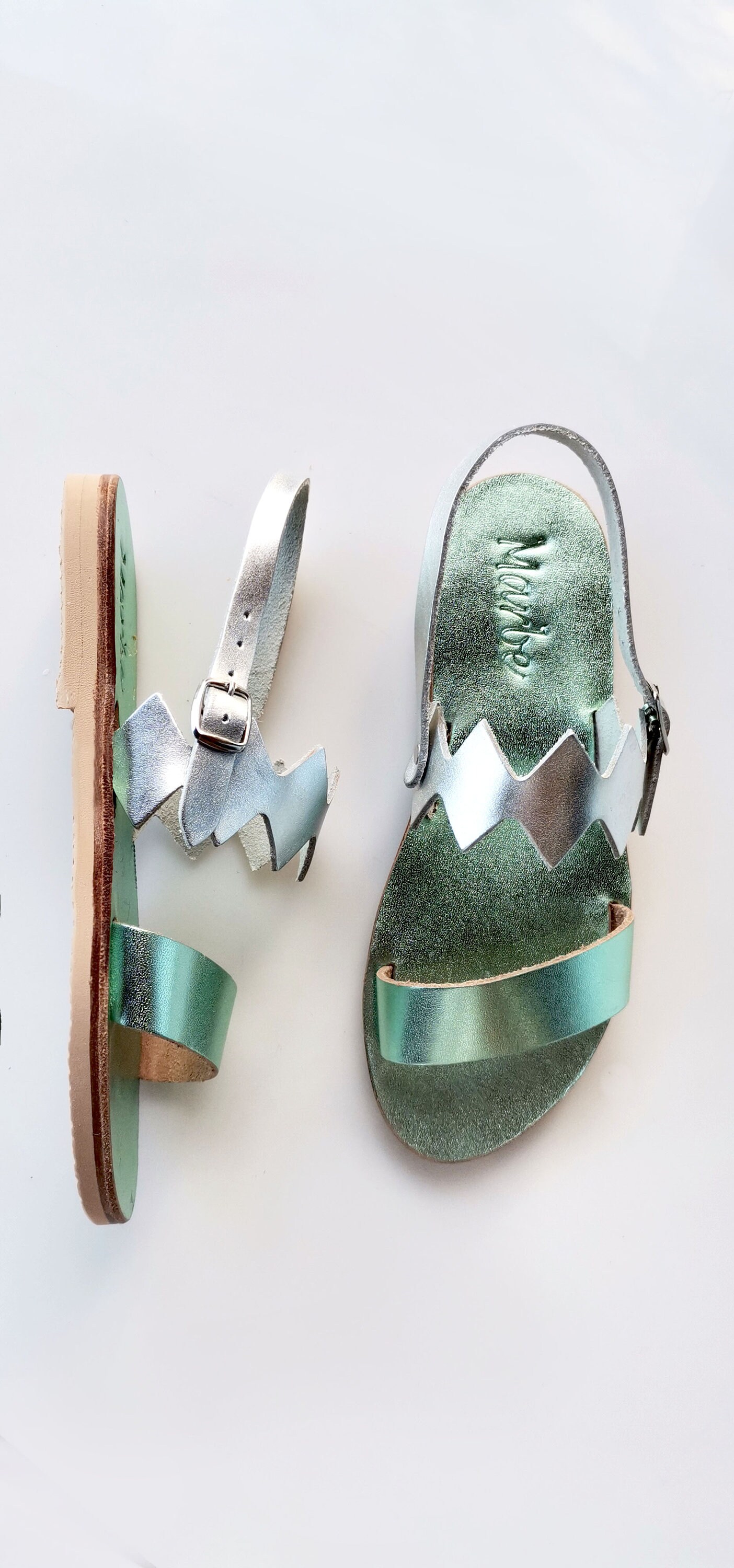 Handmade Leather Sandal : Kleopatra (greek Gladiator Sandals, Summer ...