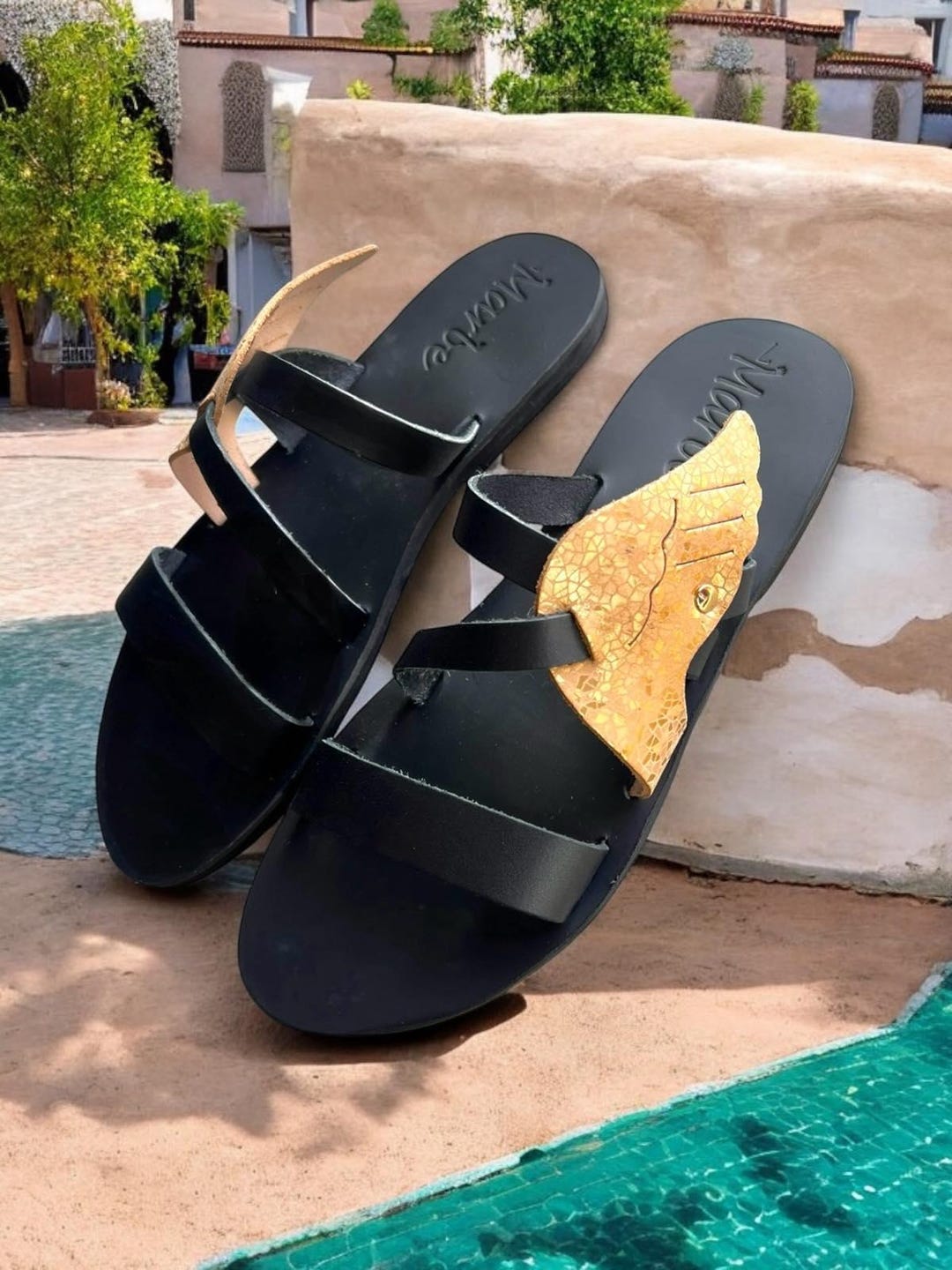 Designer Leather Sandals for Women , Handmadesandal,tailor Made Sandals ...