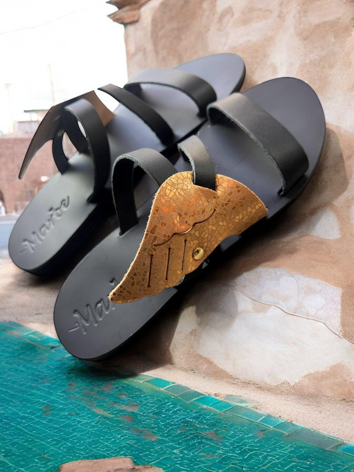Designer Leather Sandals for Women , Handmadesandal,tailor Made Sandals ...